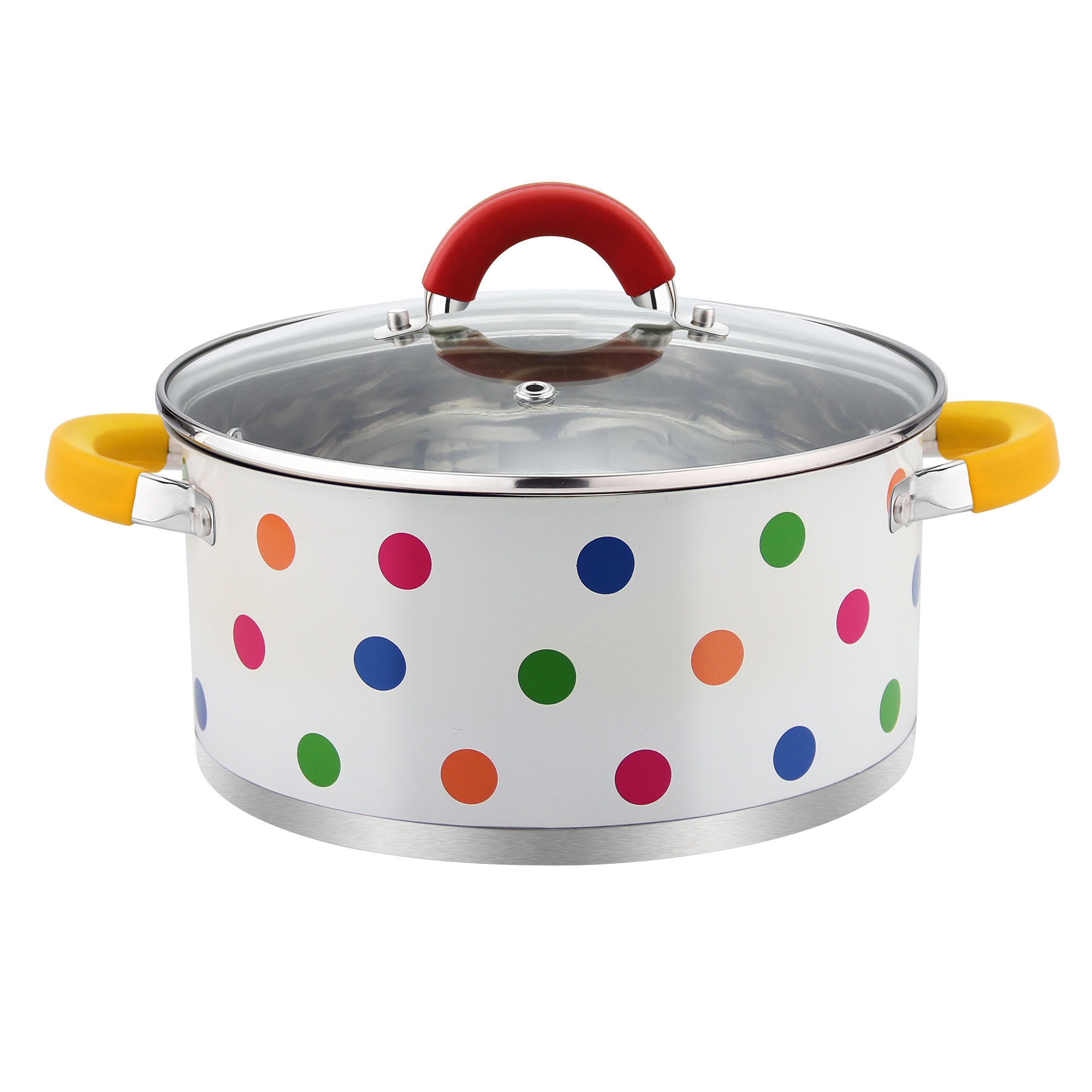 Set oale inox cu capac 10 piese Zass Gourmet ZG-SCS 02, Multicolor ...