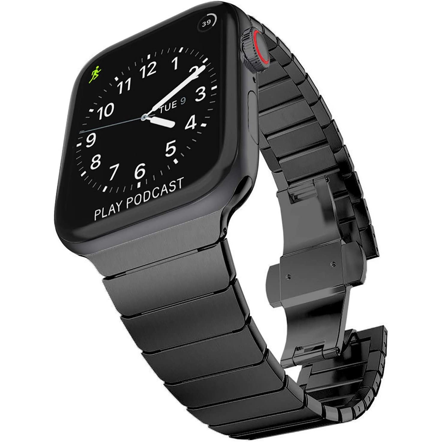 Curea metalica luxury DALBAN®, pentru Apple Watch Ultra/SE/8/7/6/5/4/3 ...
