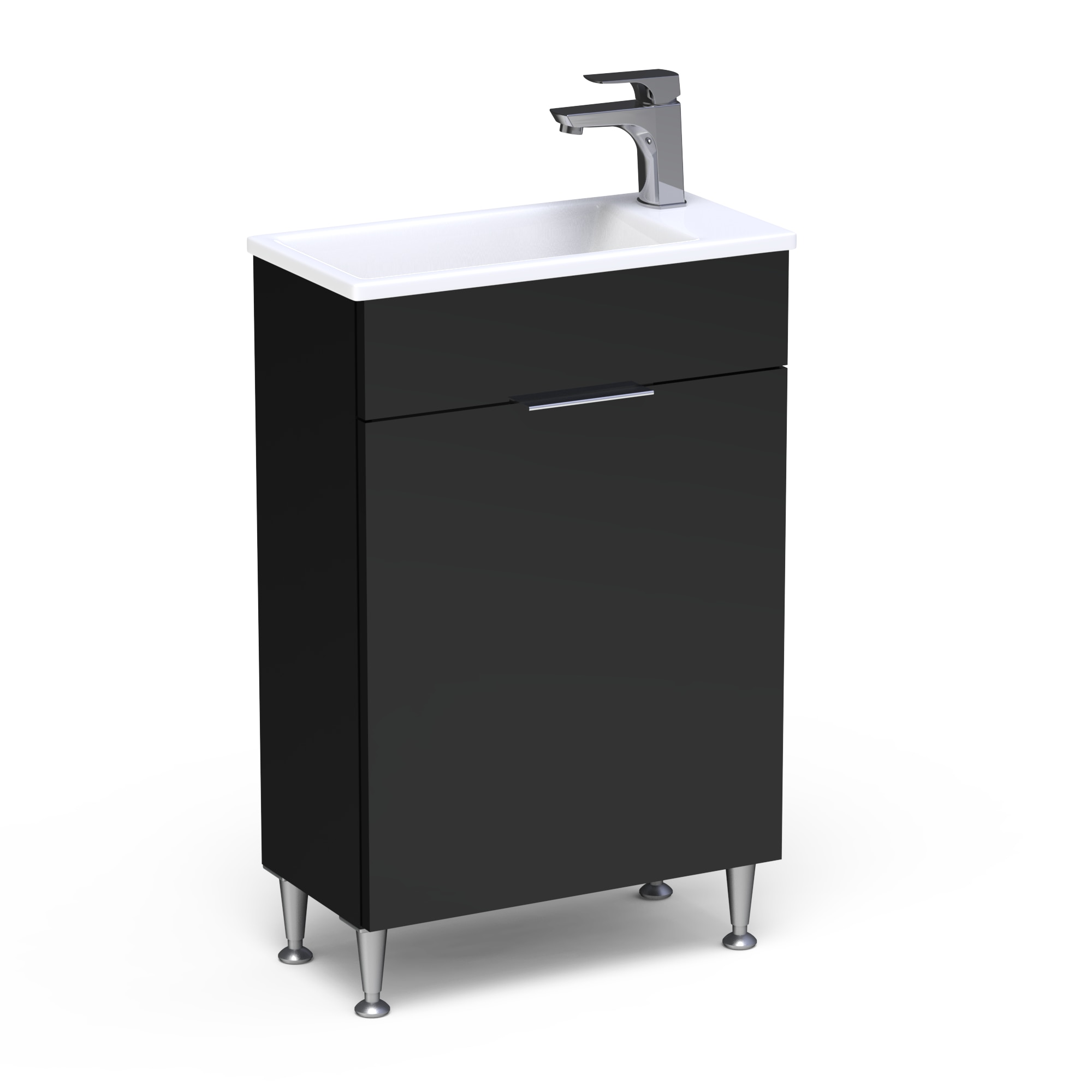 Masca lavoar Goodmob, fara Lavoar, Antigua 50, cu picioare si 1 usa ...