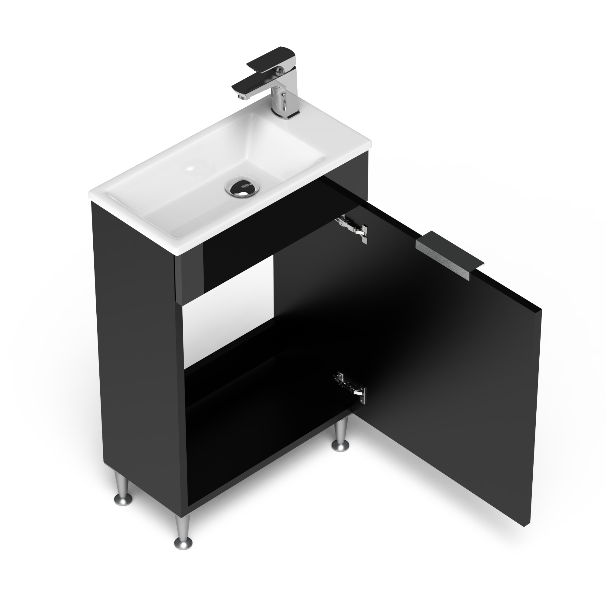 Masca lavoar Goodmob, fara Lavoar, Antigua 50, cu picioare si 1 usa ...