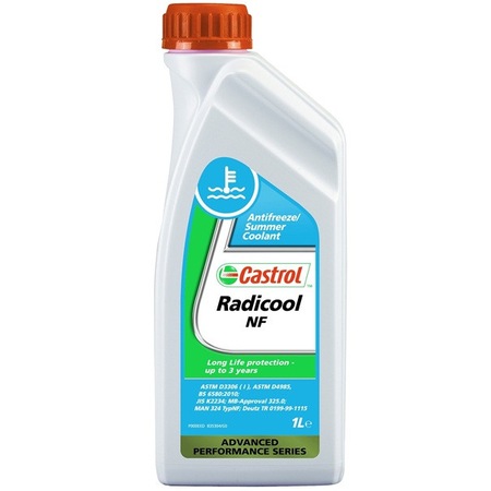 Антифриз концентрат CASTROL Radicool NF, 1 л - eMAG.bg
