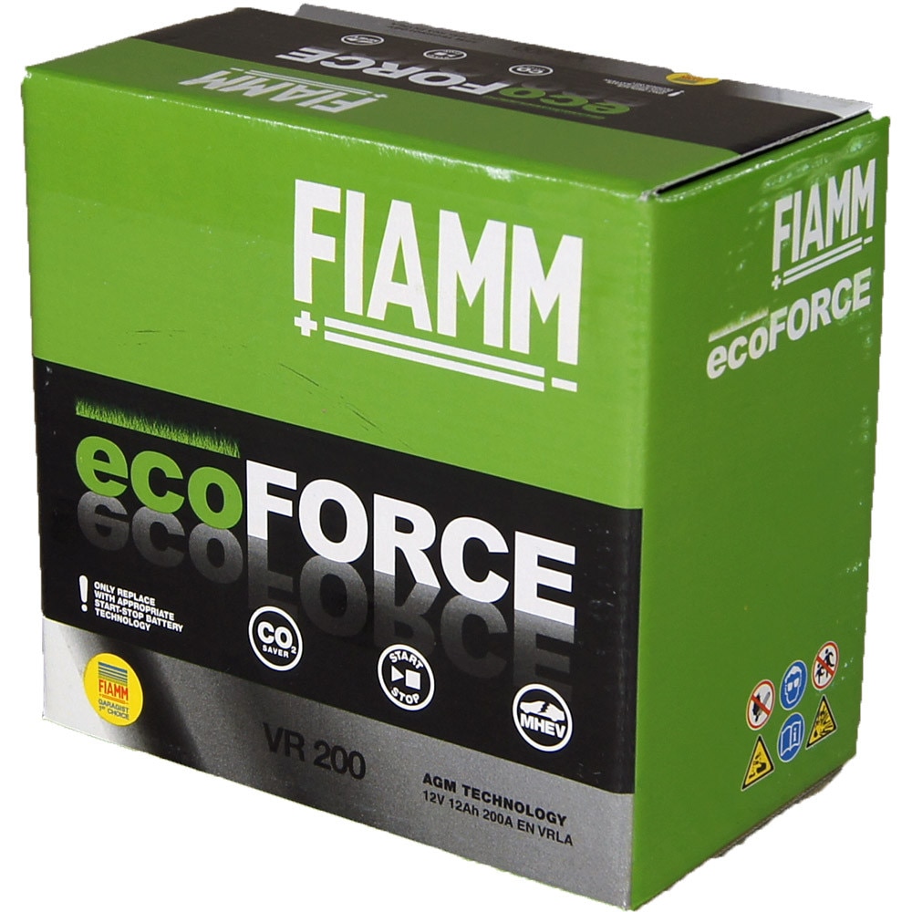 Acumulator auto START STOP FIAMM ECOFORCE AGM 12AH - eMAG.ro