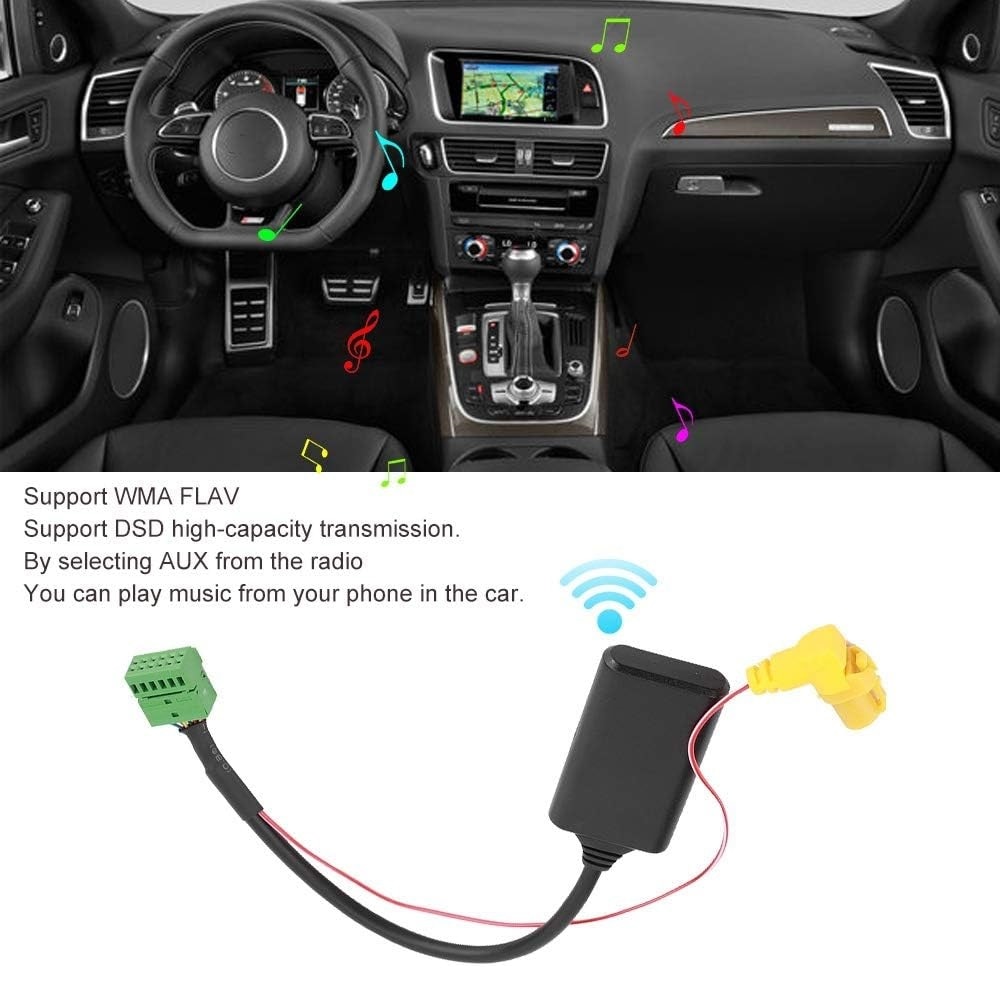 Cablu adaptor MMI 3G, Bluetooth 5.0, Compatibil cu Audi Q5/A6L/A4L/Q7 ...