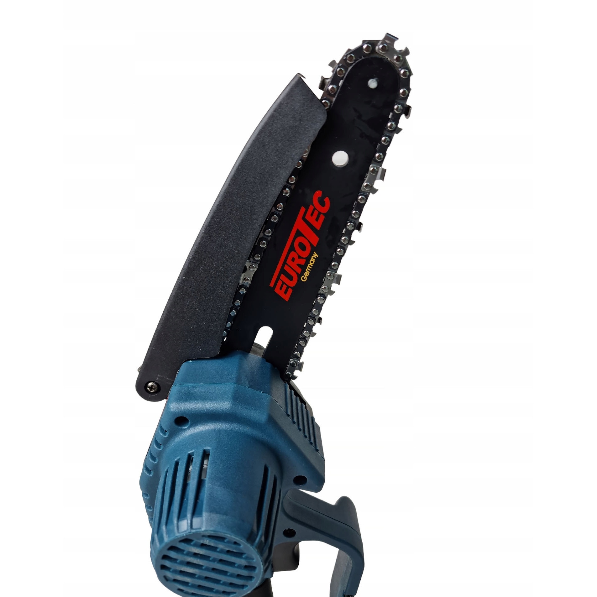 Fierastrau cu lant, Eurotec, Fara fir, 6 inch, Cu 2 baterii, Negru ...