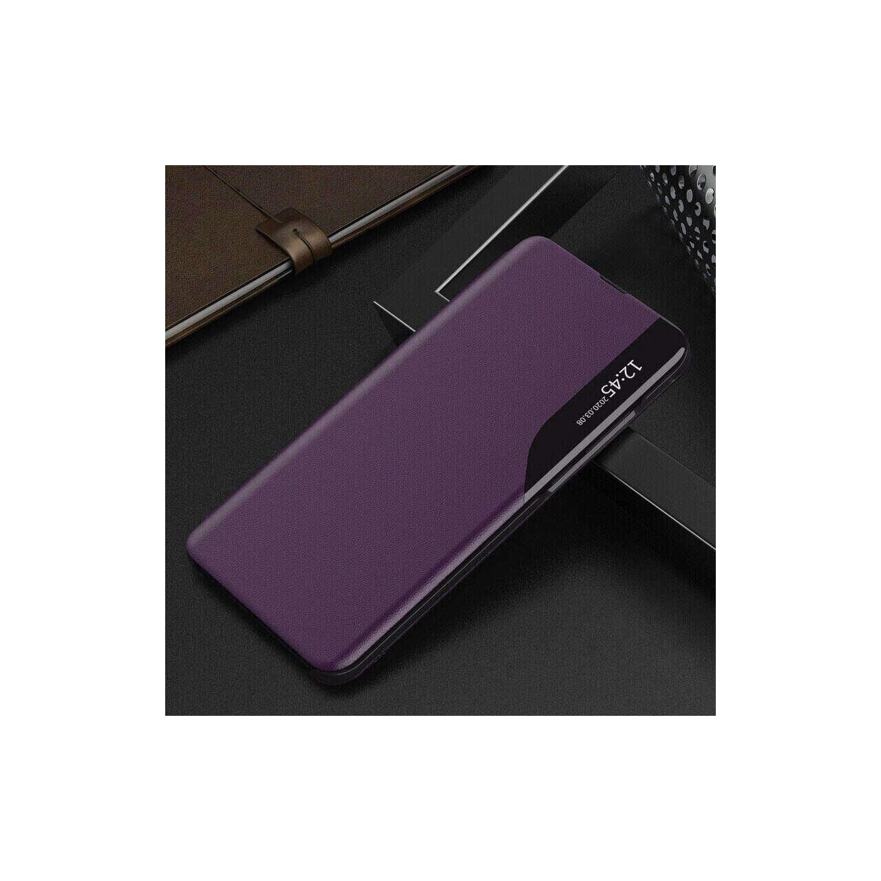 Flip Cover за Samsung Galaxy A32 5G Techsuit eFold Series Mov - eMAG.bg
