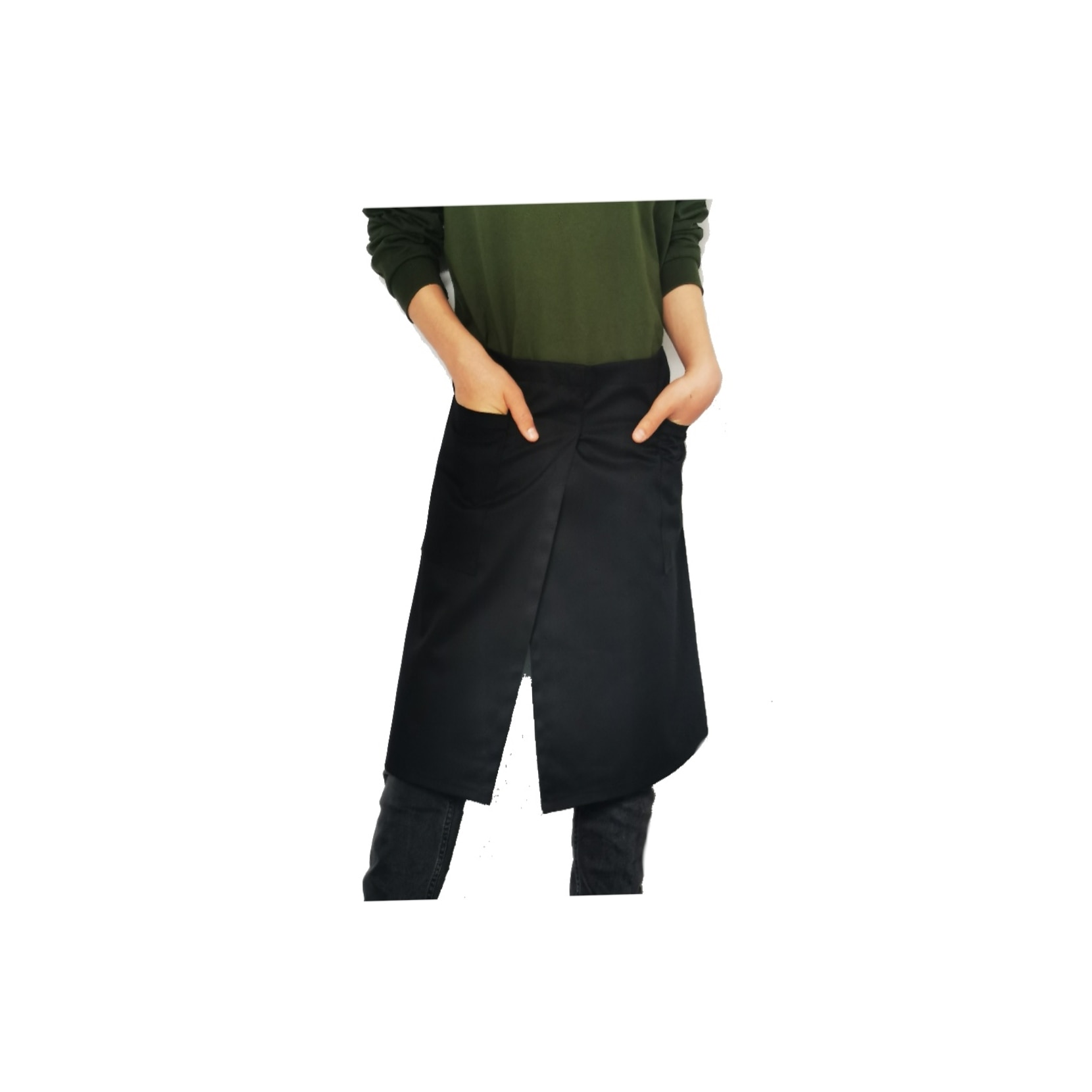 Sort barman scurt cu despicatura - eMAG.ro