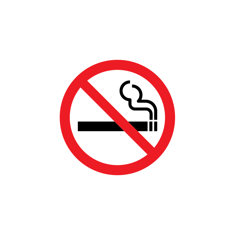 Set stickere avertizare, Fumatul interzis, 10 cm, 4 buc - eMAG.ro