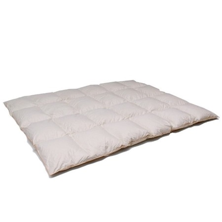 Plapuma din puf, 1000 g, 140x200 cm, Crem - eMAG.ro