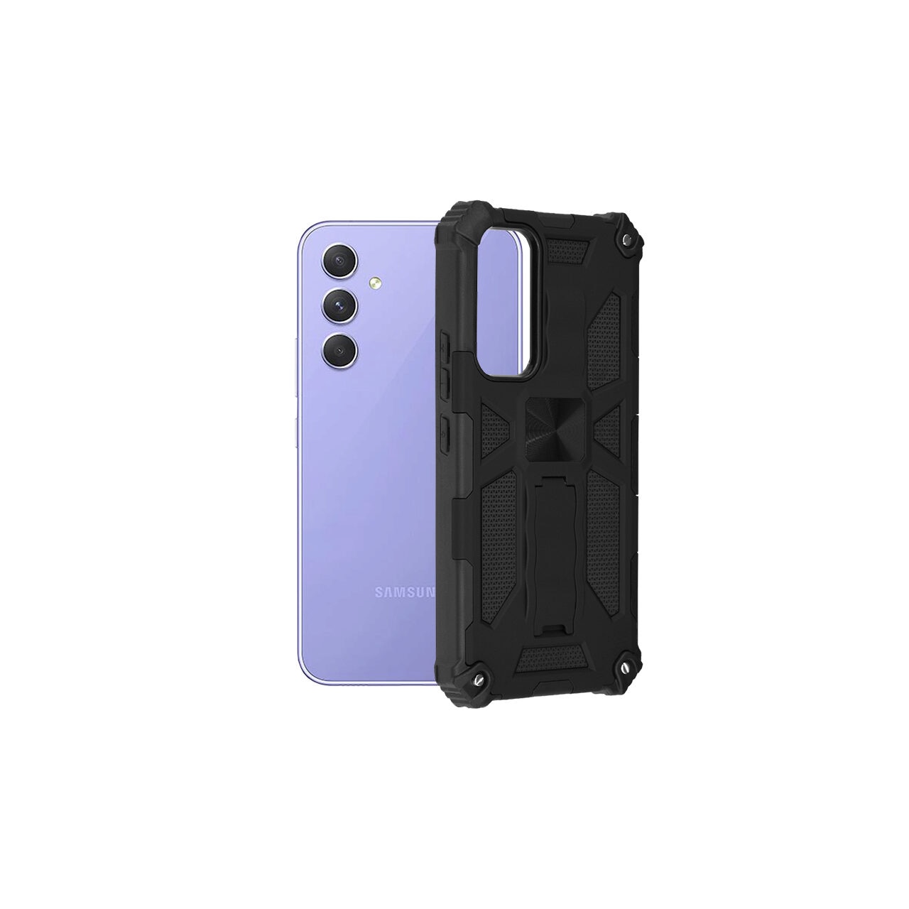 Samsung Galaxy A54 5G Techsuit Blazor Series fekete tok - eMAG.hu