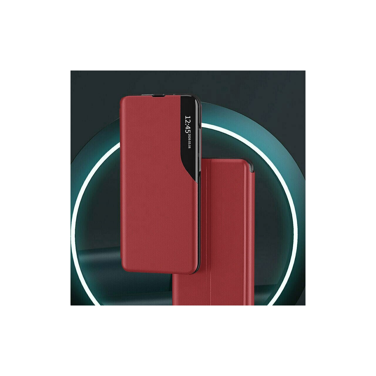 Husa pentru Xiaomi Redmi Note 13 Pro 5G Techsuit eFold Series Rosu ...