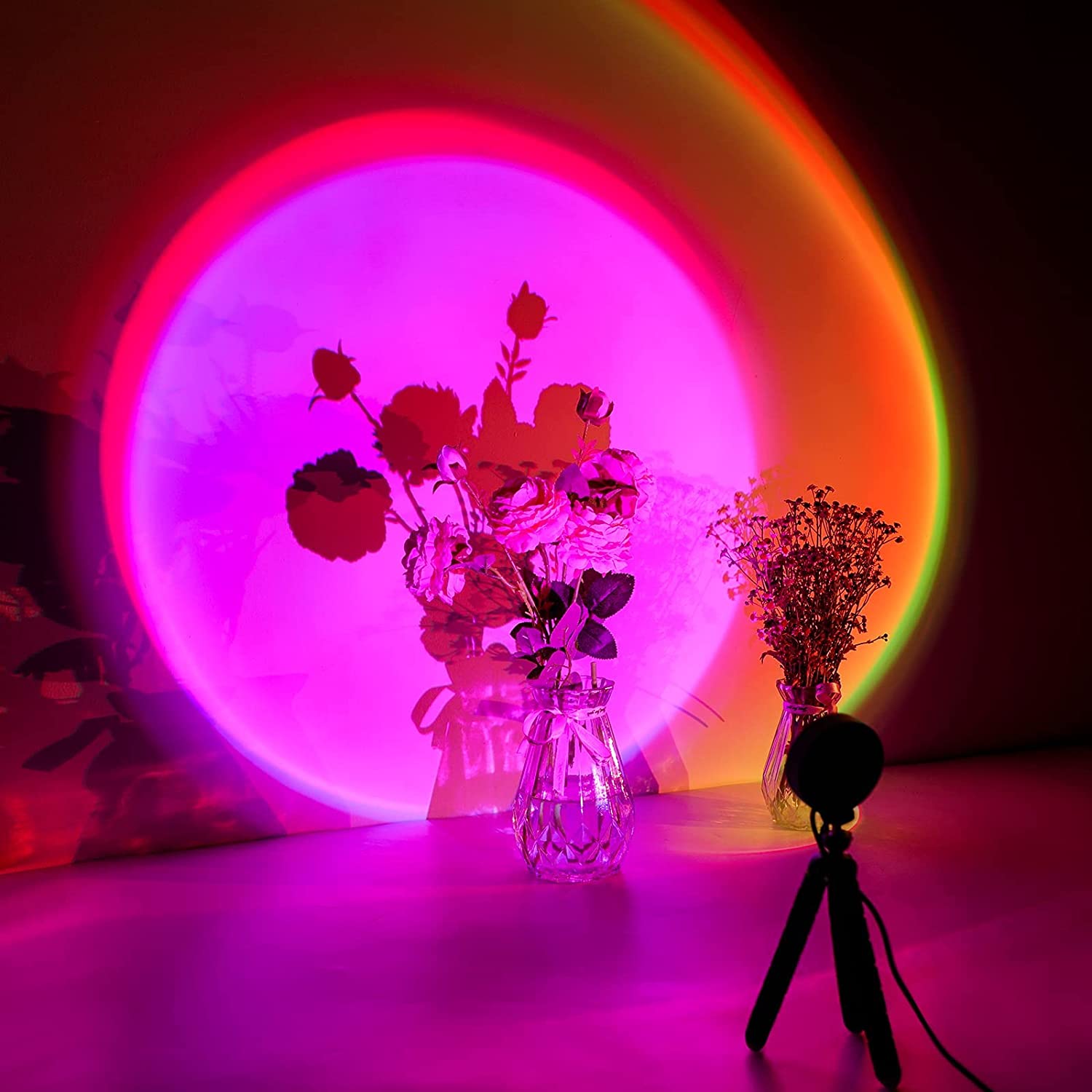 Lampa de apus, Sunset Light, Reglabila pe inaltime, Rotatie 360 grade ...