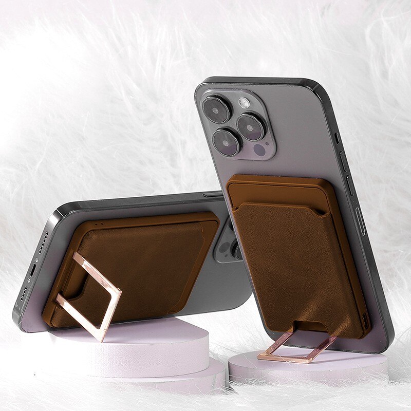 Accesoriu pentru telefon 3 in 1 Flippy, incarcator Magsafe, portofel si ...