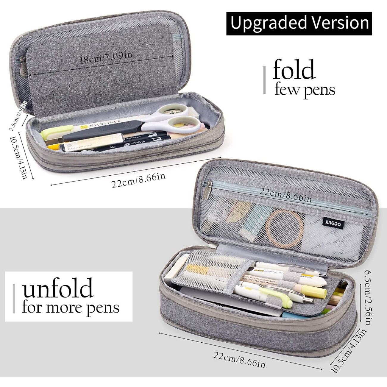 Penar scolar, Kravzite®, Capacitate mare, Multifunctionala, Dimensiune ...