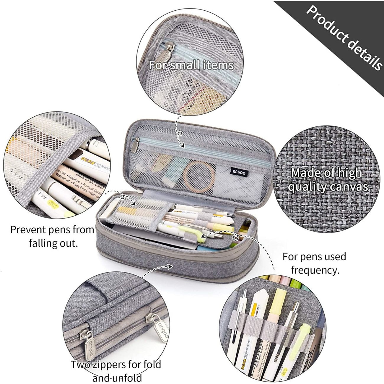 Penar scolar, Kravzite®, Capacitate mare, Multifunctionala, Dimensiune ...