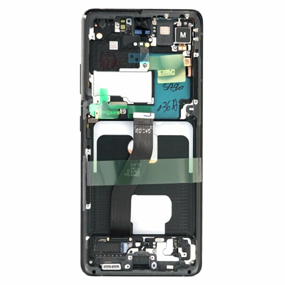 Ecran cu Touchscreen si Rama Compatibil cu Samsung Galaxy S21 Ultra 5G ...