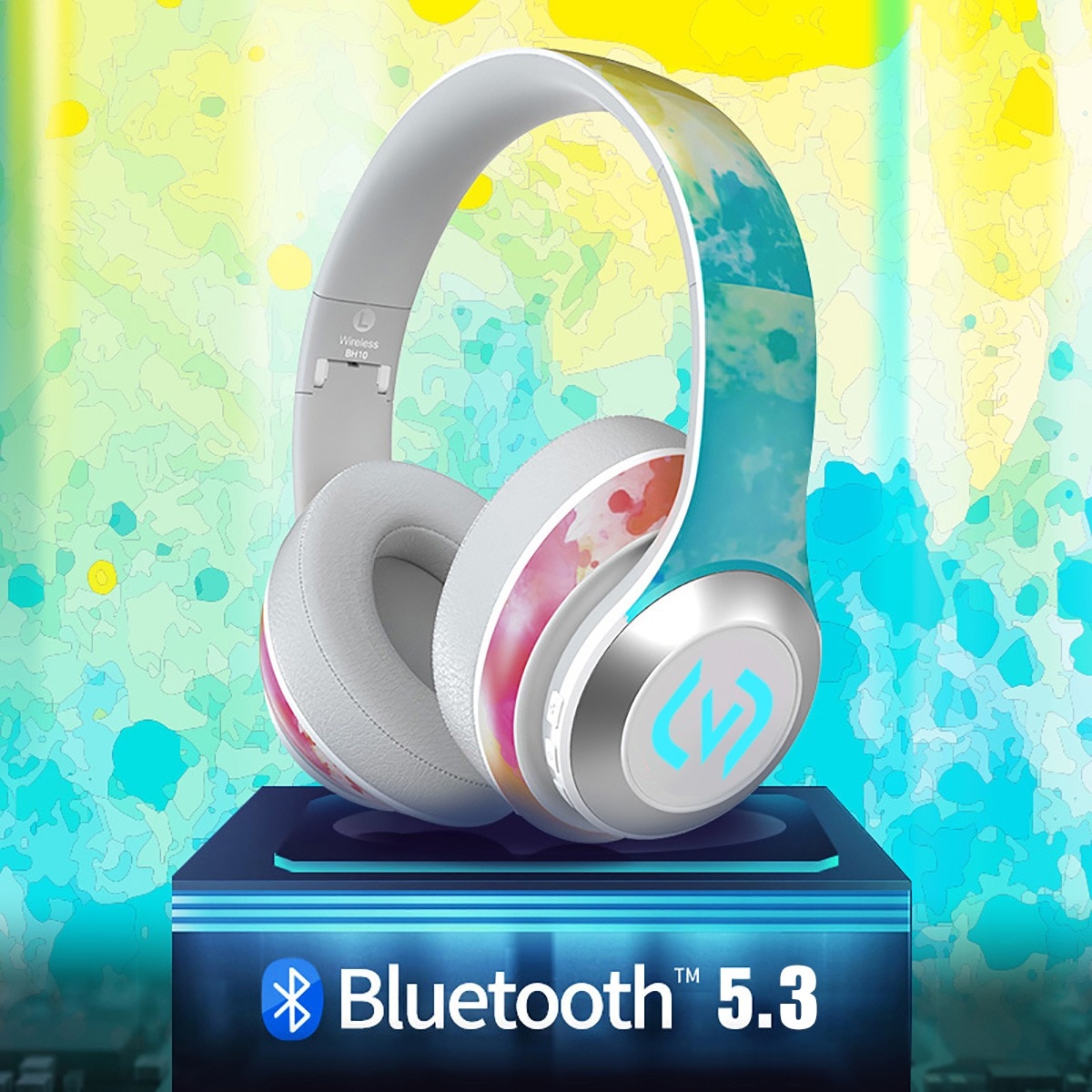 Casti Audio NUBI GT10 BOOST PRO, Hi Fi, Deep Bass, Bluetooth Wireless ...