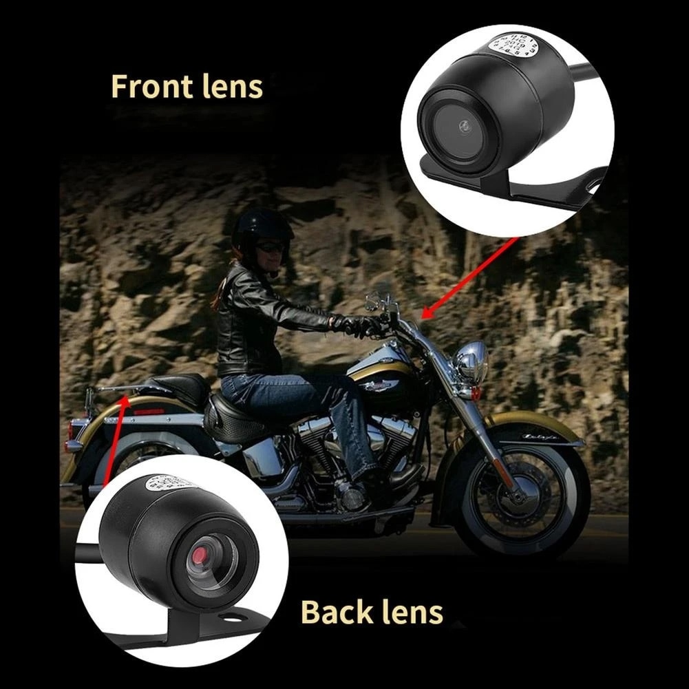 Camera Motocicleta DVR Dual, potrivit pentru moto/atv/auto ...