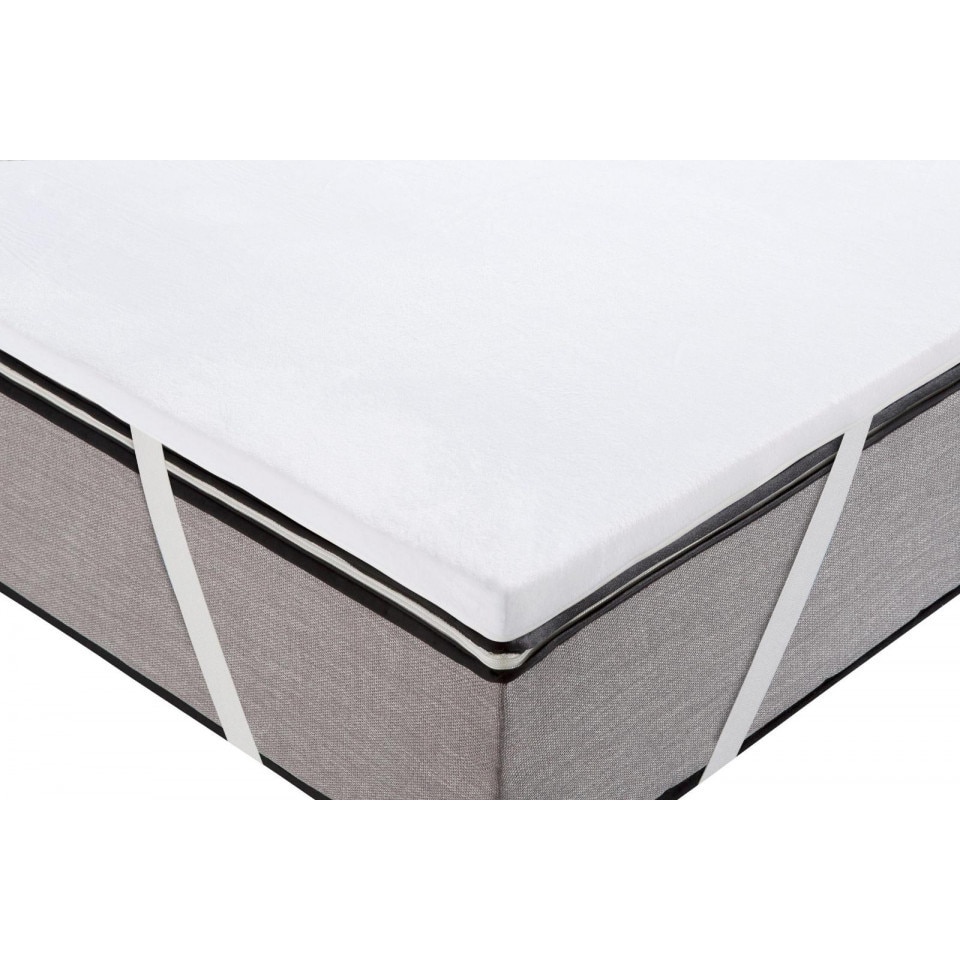 Topper saltea Otto, spuma, alb, 100 x 200 cm - eMAG.ro