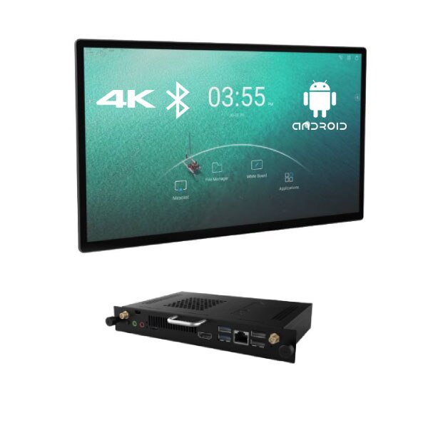 Pachet interactiv xTouch display interactiv Genius xTouch Capacitiv, 75 ...