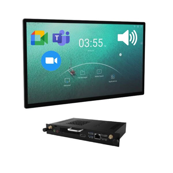 Pachet interactiv xTouch display interactiv Genius xTouch Capacitiv, 75 ...