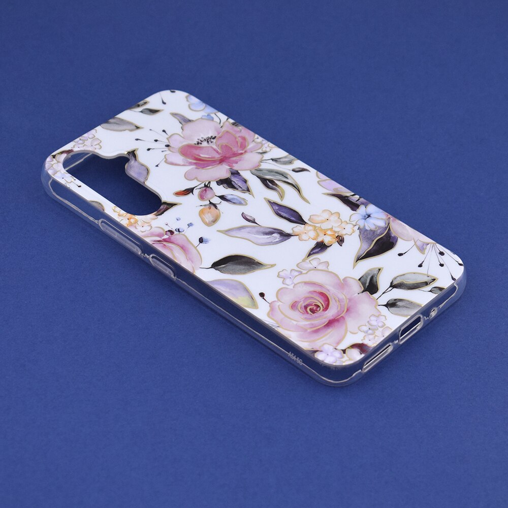 Samsung Galaxy A54 tok, Atlantic - Marble Series, Chloe White - eMAG.hu
