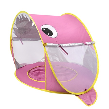 Cort de plaja portabi, impermeabil, pentru bebelusi, cu piscina ...