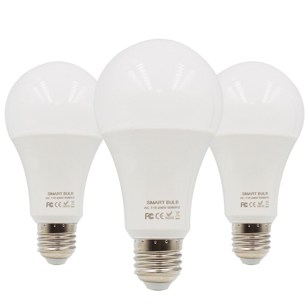 Цветна Умнa LED Крушка Tuya WB080, RGB, 9w, 800lm - eMAG.bg