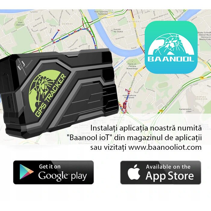 GPS tracker magnetic cu SIM card, comenzi prin SMS, cu microfon ...