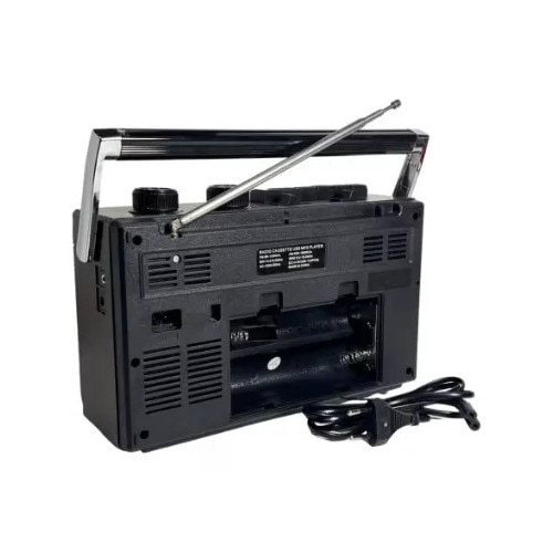 Radio Portabil Retro AT PERFORMANCE® – Casetofon, MP3 Player, USB ...