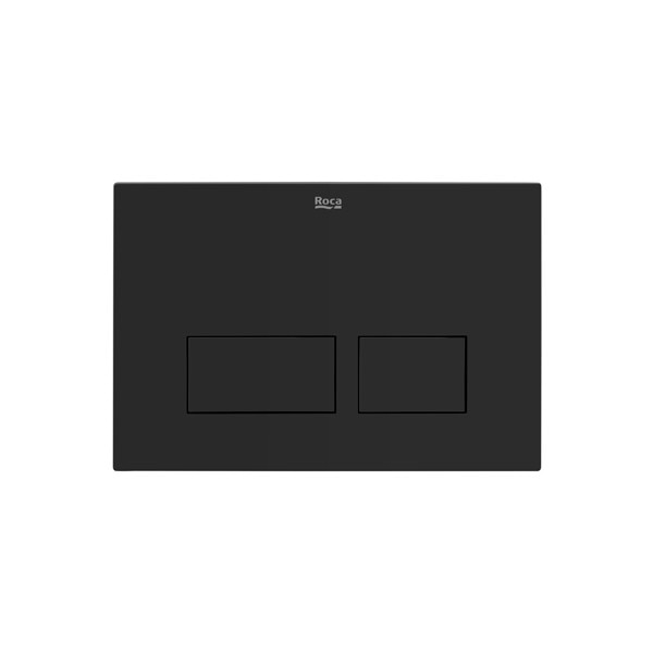 Rezervor WC incastrat Roca Active One, cu clapeta de actionare negru ...