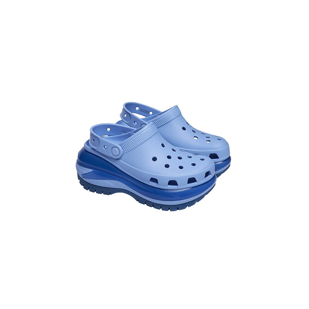 Saboti Crocs Classic Mega Crush W 207988-5Q6, Albastru - eMAG.ro