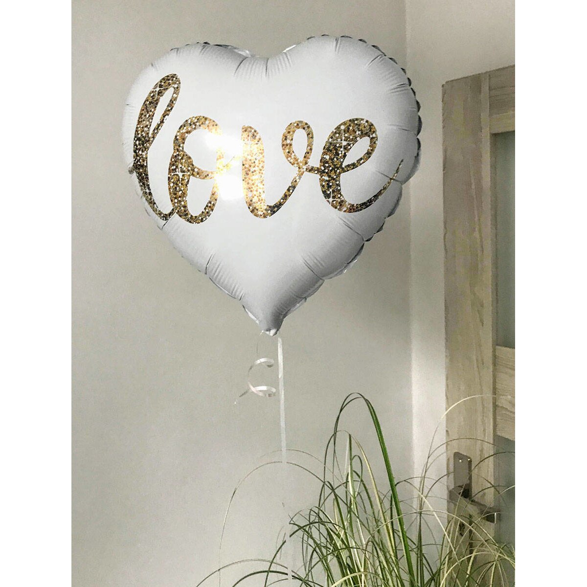 Set 5 baloane pentru nunta, Love, Mrs & Mr, 45 cm, It's Party Time ...