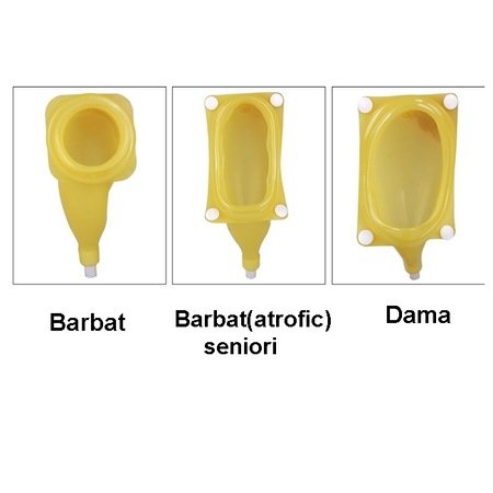 Set incontinenta urinara, sonda urinara pentru dama din elastomer cu 2 ...