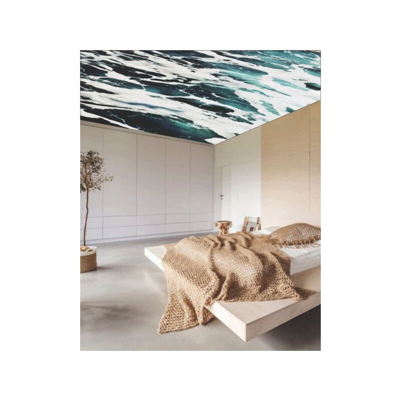 Tapet Premium Canvas, Peisaj valuri mare, 250x400 cm - eMAG.ro