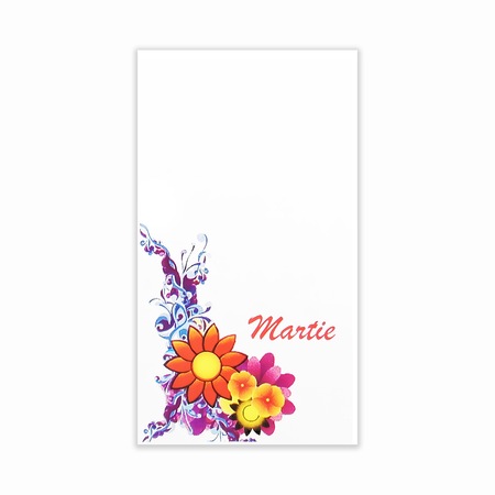 Set 200 Cartonase cu tematica Martisor, model 28a, multicolor, 9x5 cm ...