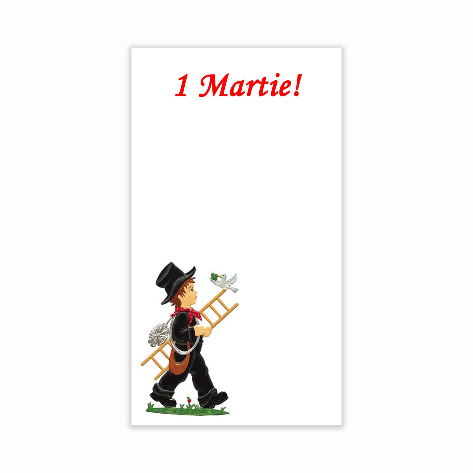 Set 200 Cartonase cu tematica Martisor, model 73, multicolor, 9x5 cm ...