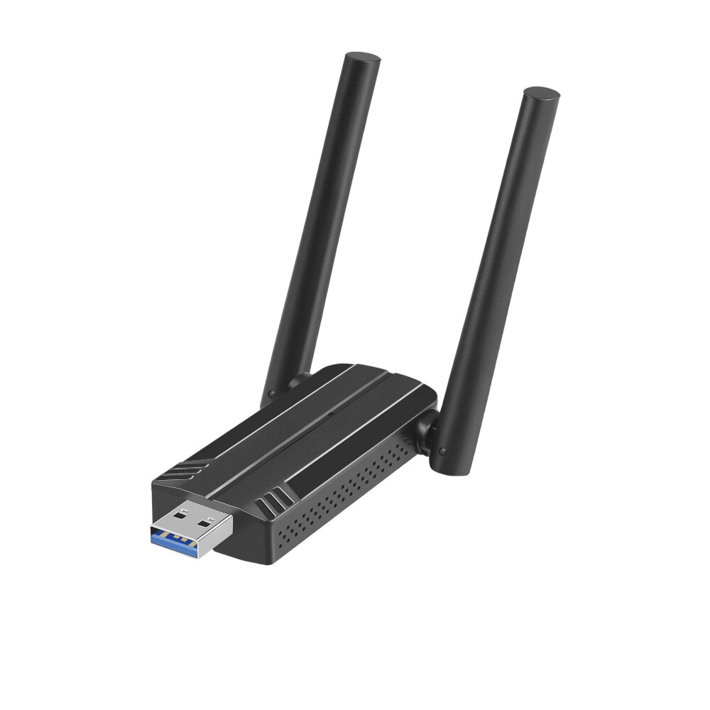 Adaptor wireless, 1300Mbps, USB 3.0, Retea 2,4G & 5G, 1800m, Antene ...