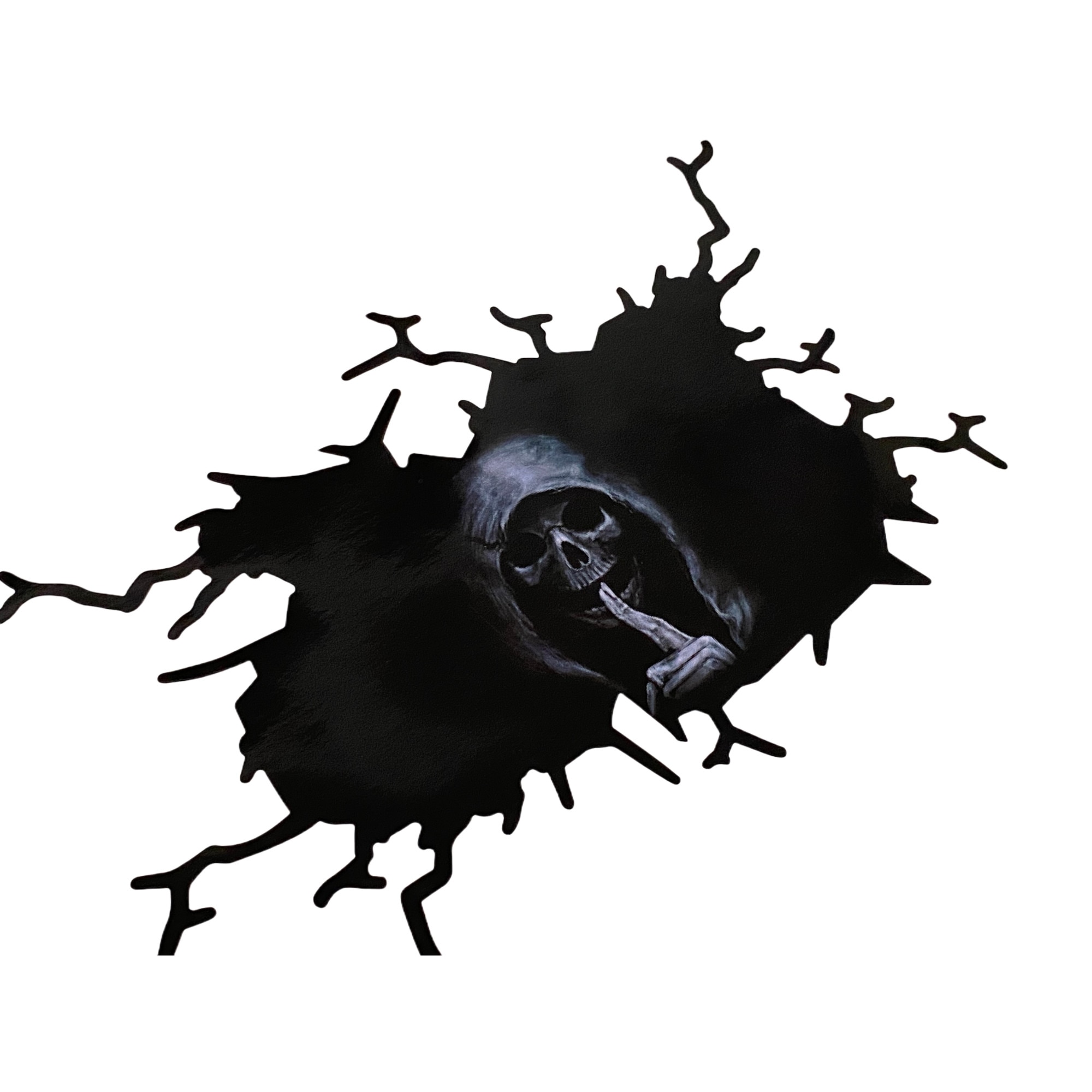 Abtibild luneta auto Horror, tip Sticker, 30 x 20 cm - eMAG.ro