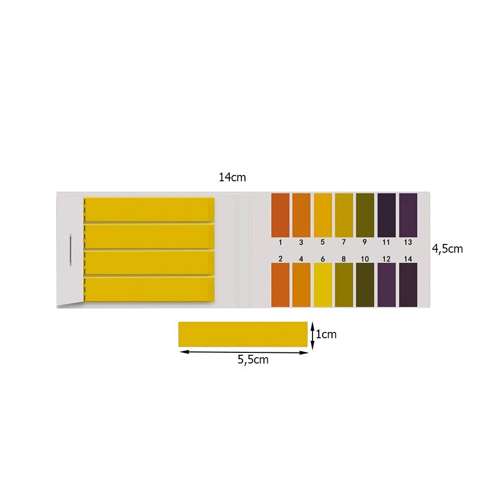 Set 400 Benzi Indicare pH Nivel 1-14, Hartii Turnesol, Utilizare in ...