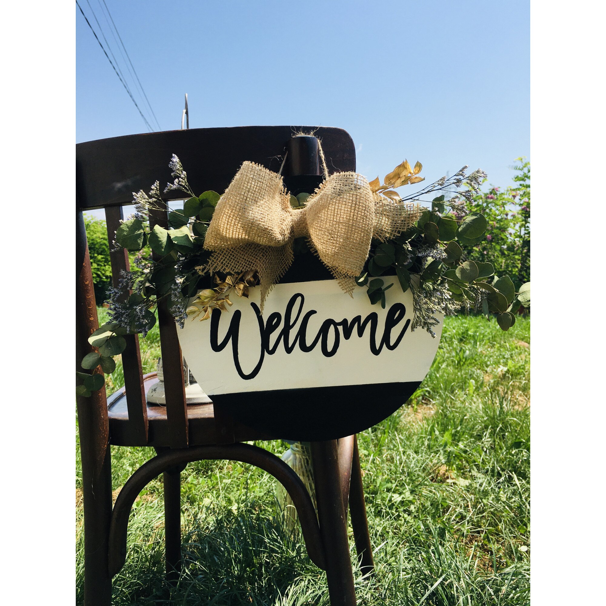 Coronita usa "welcome", 30 cm - eMAG.ro