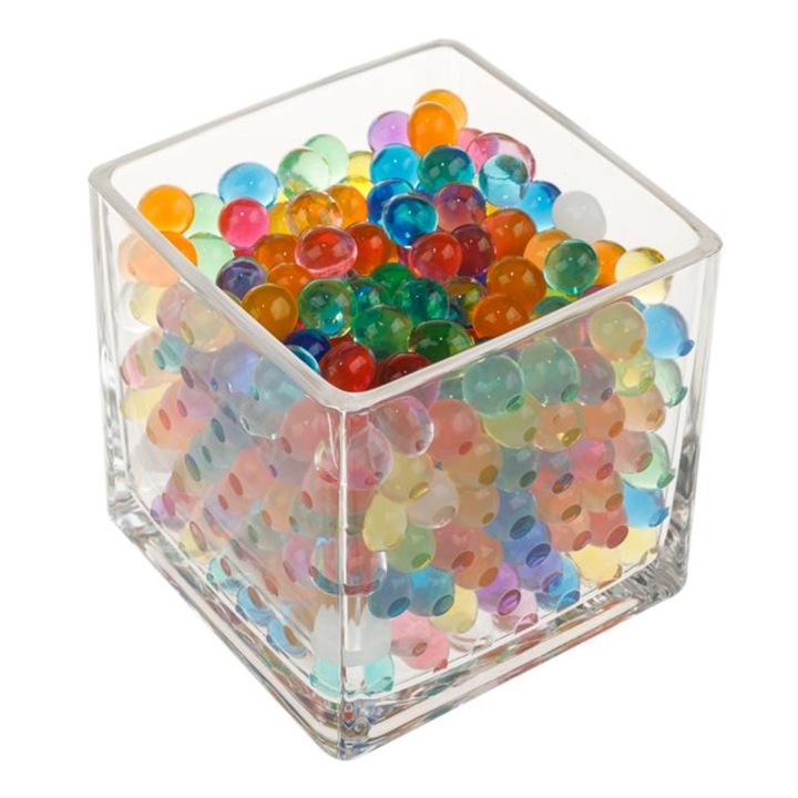 Bile Decorative din Hidrogel Vidrix, Multicolor, Biodegradabile, Aspect ...