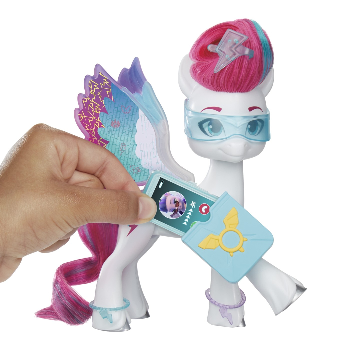 Figurina My Little Pony - Wing surprise: Zipp Storm, 14 cm - eMAG.ro