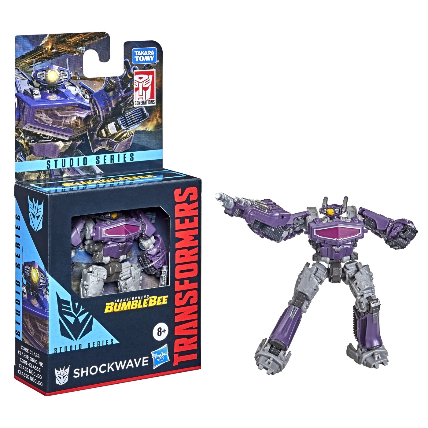 Figurina Transformers Studio Series - Shockwave, 9 cm - eMAG.ro