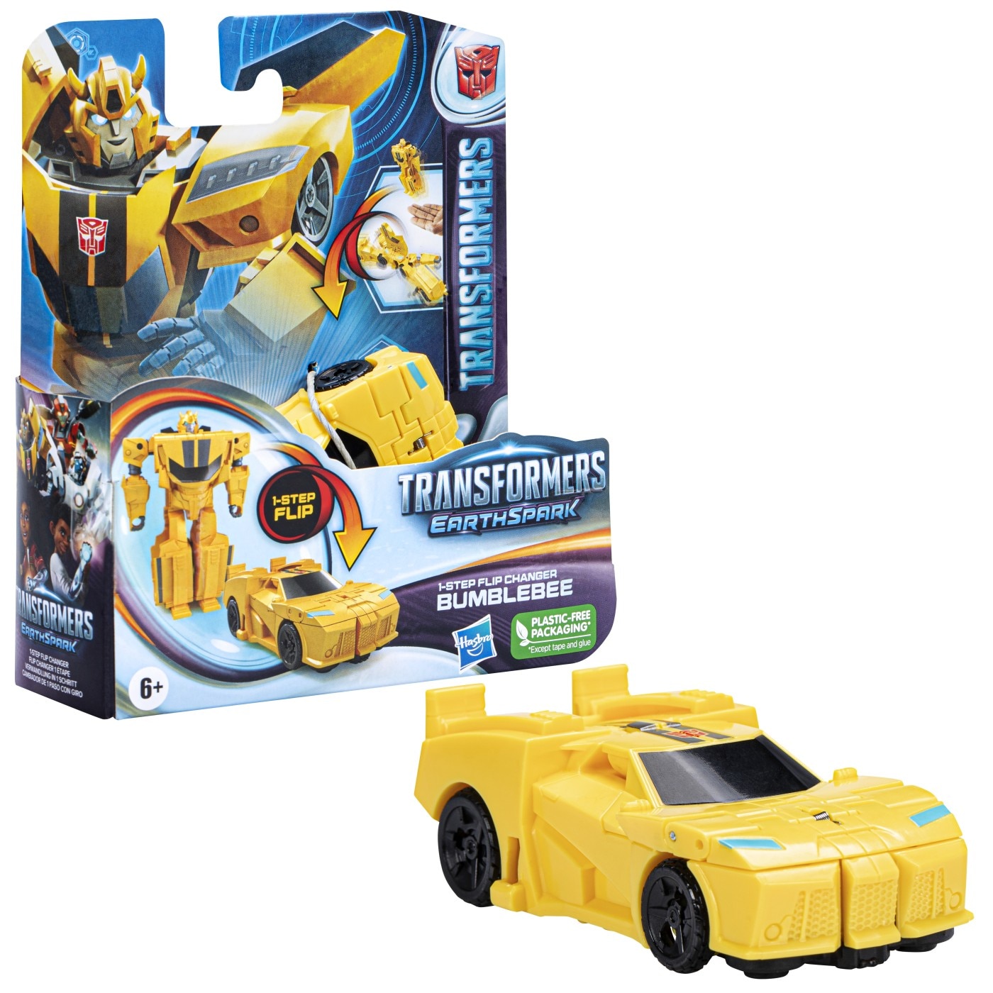 Figurina Transformers Earthspark - Bumblebee, 6 cm - eMAG.ro