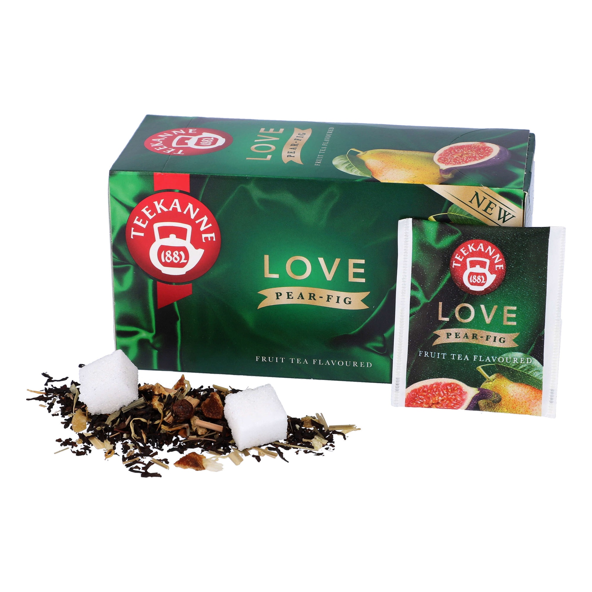 Set de ceai, Teekanne Love 5, Fructat, Mixt, Tip pliculete, 215 g - eMAG.ro