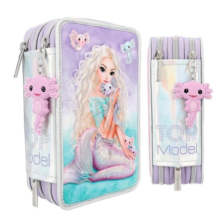 Penar echipat cu 3 fermoare Top Model Sirena - eMAG.ro