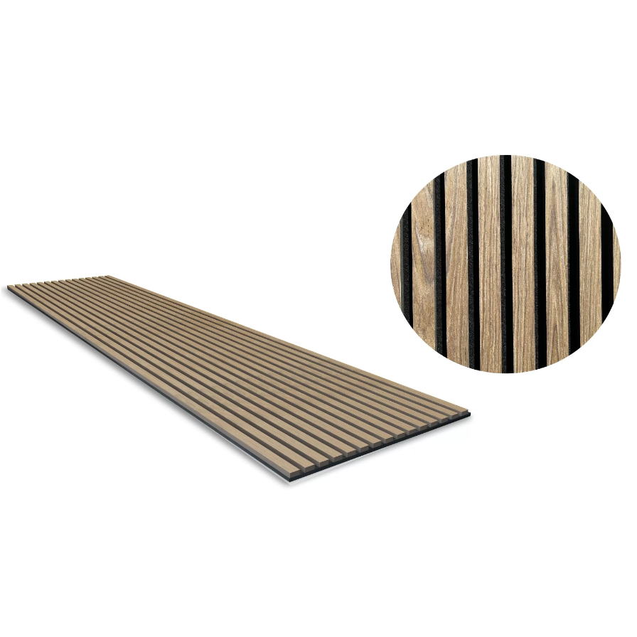 Panou riflaj acustic decorativ cu design UnicSPot 7150101, MDF, 1.44 ...