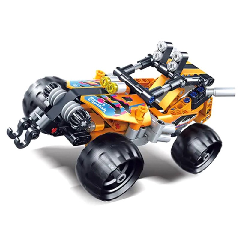 Joc de constructie Masina de teren cu sistem mecanic, Desert Speed 3812 ...