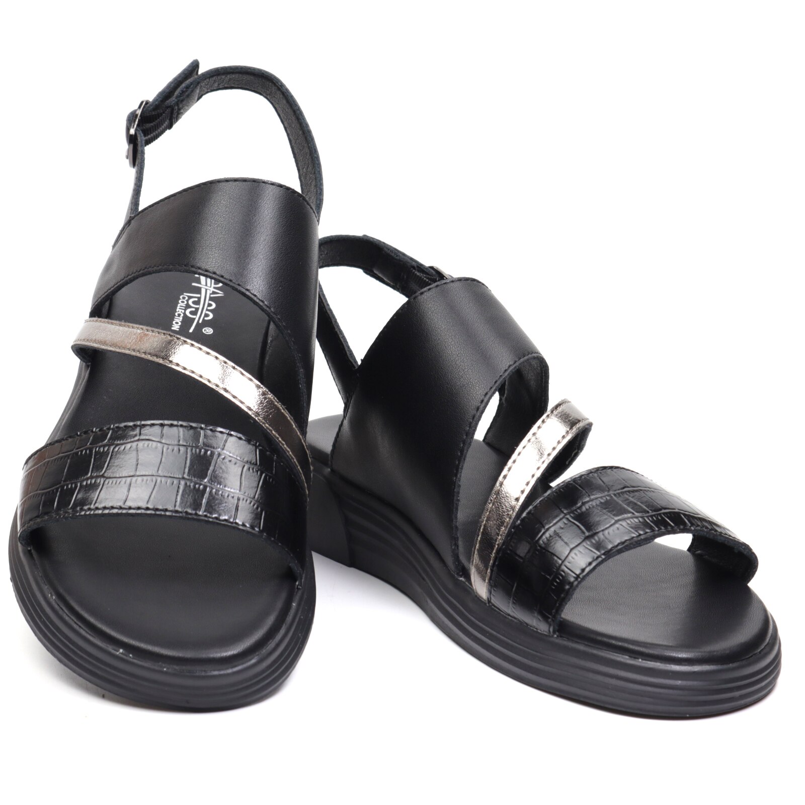 Sandale dama V4VA20012A 01 N negru, Pass Collection, 40 EU - eMAG.ro