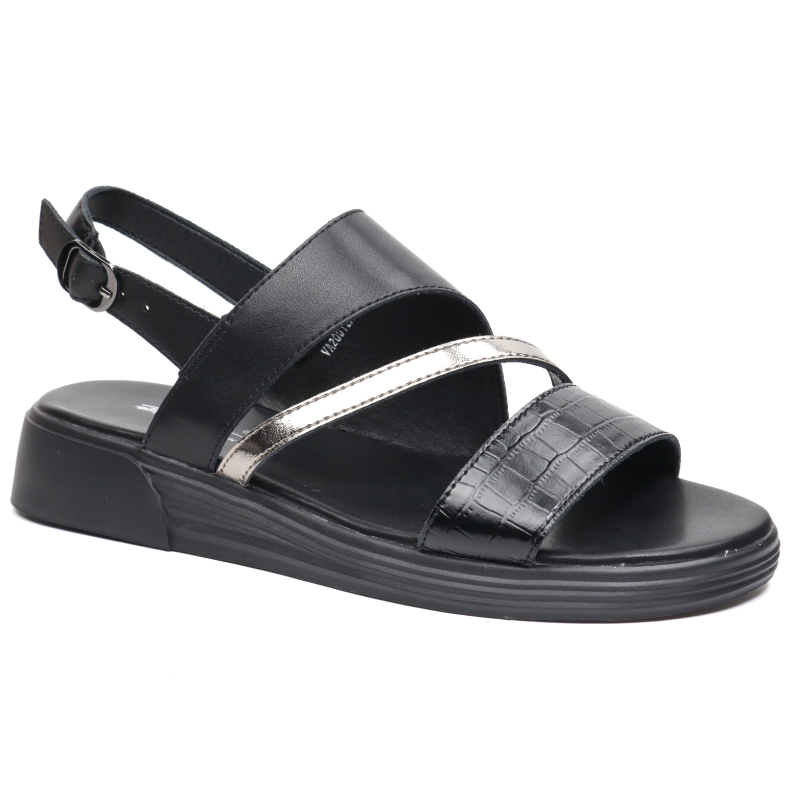 Sandale dama V4VA20012A 01 N negru, Pass Collection, 40 EU - eMAG.ro